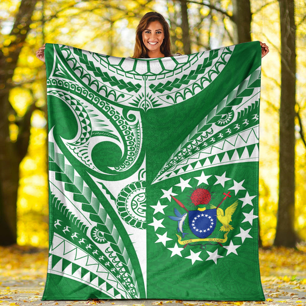 Cook Islands Tatau Premium Blanket Symbolize Passion Stars Version ...