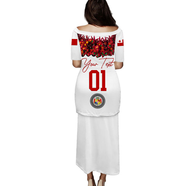 (Custom Personalised) Tonga Emancipation Day Puletaha Dress ...
