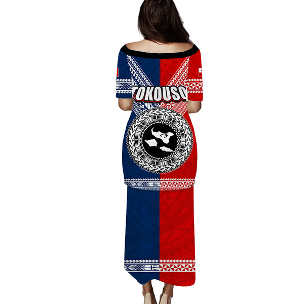 Tonga And Samoa TokoUso Polynesian Puletasi Dress LT6