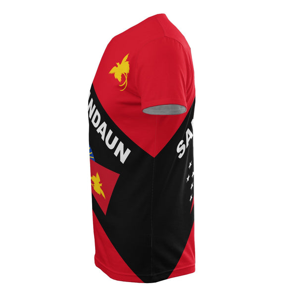 Papua New Guinea T Shirt PNG Flag SAndaun Province Flag
