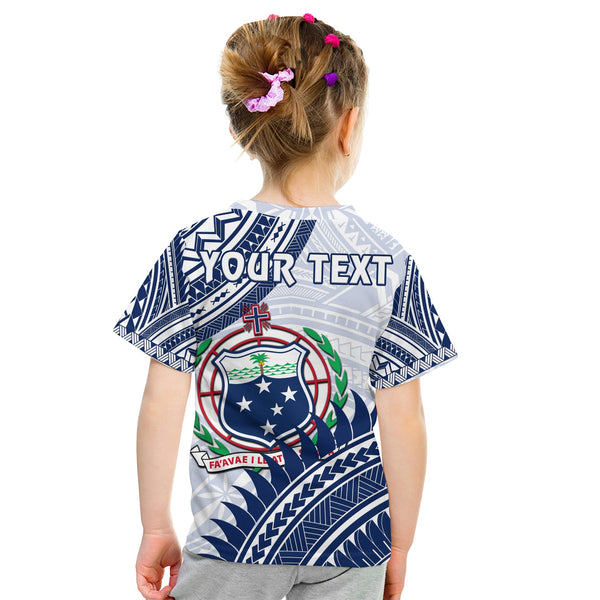 (Custom Personalised) HRPP Samoa T Shirt KID Samoan Coat Of Arms ...