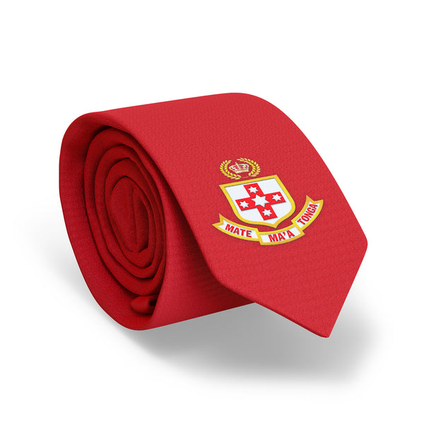 Tonga Kolisi Tonga College Necktie Tonga Original Style - Red LT8