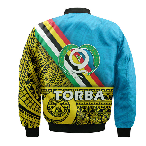 Vanuatu Torba Province Day Bomber Jacket Torba Flag Color Style LT9