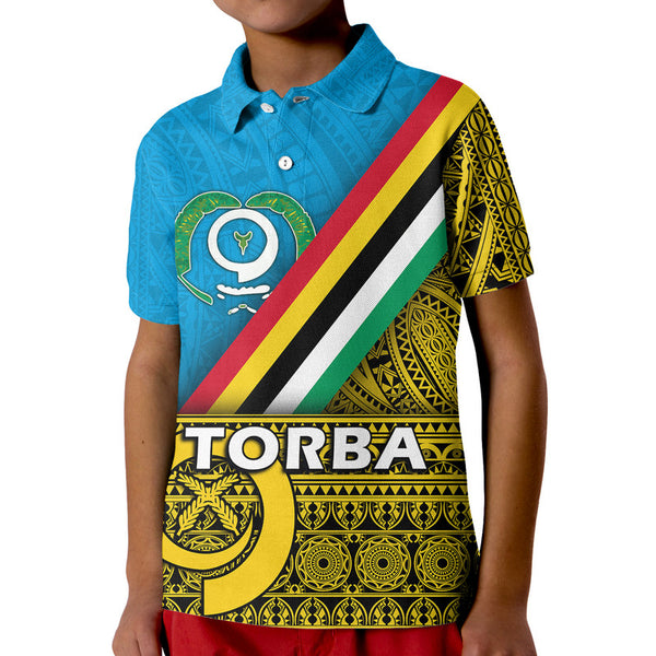 Vanuatu Torba Province Day Polo Shirt Torba Flag Color Style LT9