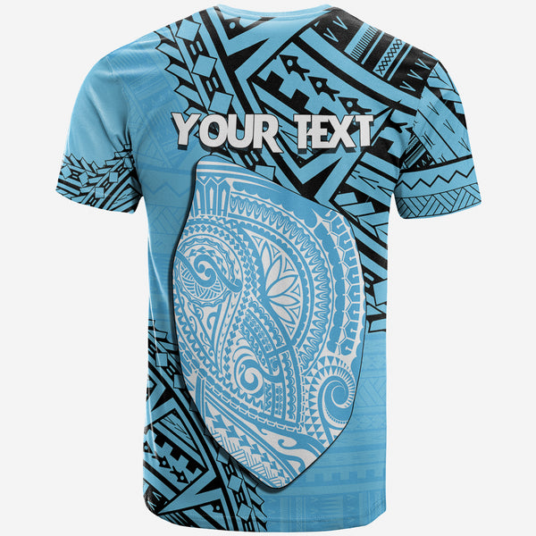 Cook Islands Tribal Custom T Shirt Island Map Mauke Island LT7