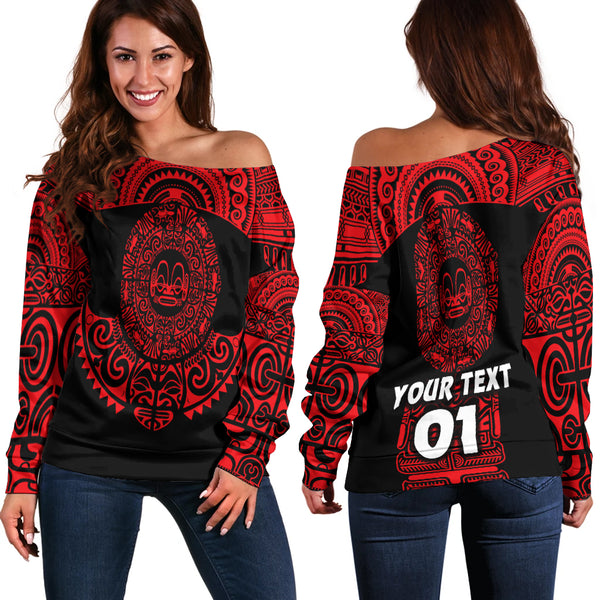 (Custom Personalised) Marquesas Islands Women Off Shoulder Marquesan ...