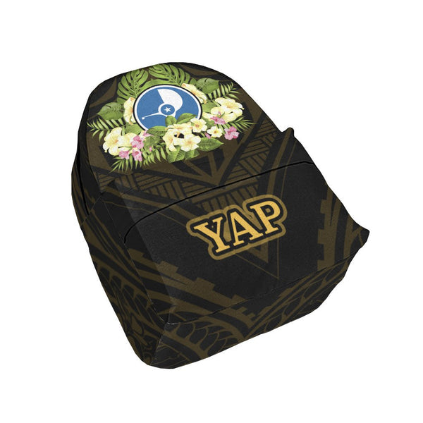 Yap State Backpack - Polynesian Gold Patterns Collection