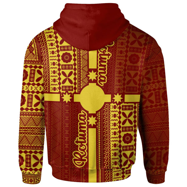 Rotuma Hoodie Itutiu Rotuma Flag Style