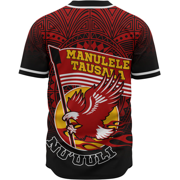 American Samoa Baseball Shirt - Manulele Tausala Nuuuli (Ver 2)