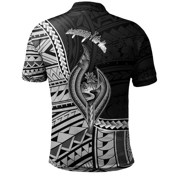 Guam Polo Shirt Mongmong Toto Maite Seal Of Guam Polynesian Patterns