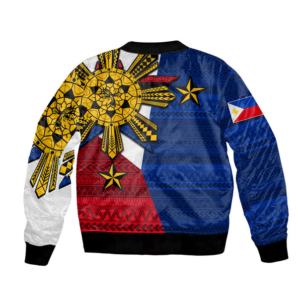 Filipino Bomber Jacket Tribal Flag Style LT6