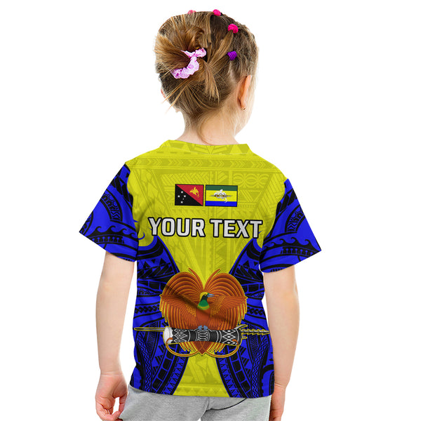 (Custom Personalised) Papua New Guinea Kid T Shirt Morobe Province Mix ...