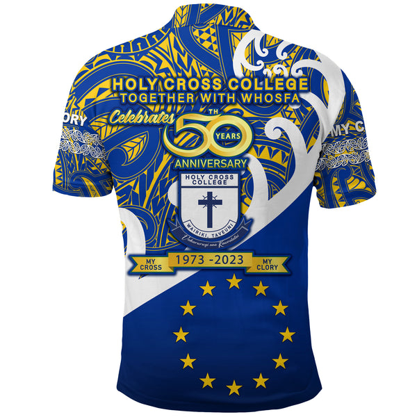 Whosfa Celebrates HCC Anniversary Fiji Europe Polo Shirt Silver Fern ...